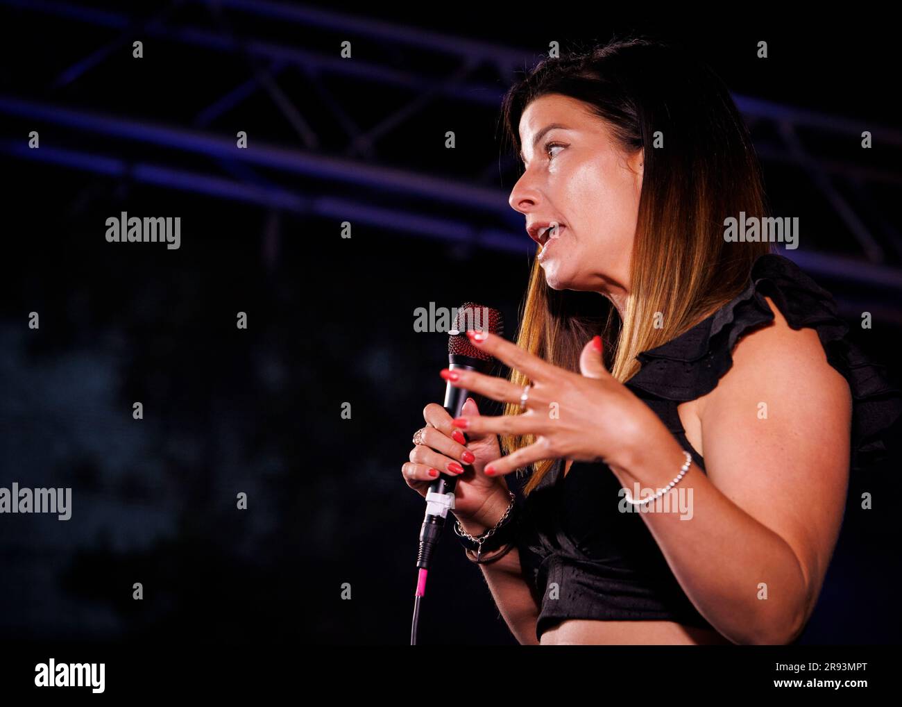 Fiona Ridgewell, Stand-Up Comedian, Open Air Comedy Gala, Southend-on ...