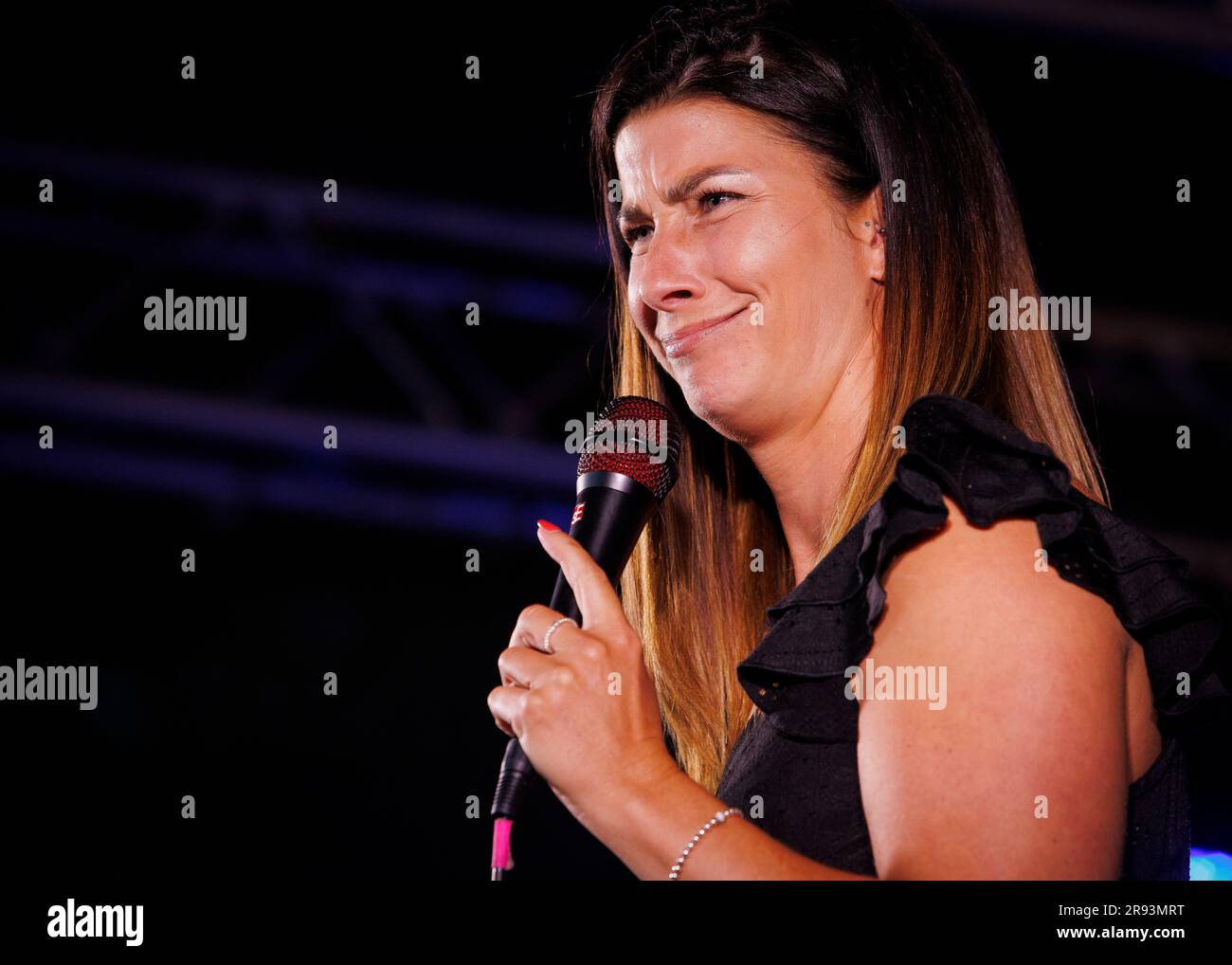 Fiona Ridgewell, Stand-Up Comedian, Open Air Comedy Gala, Southend-on ...