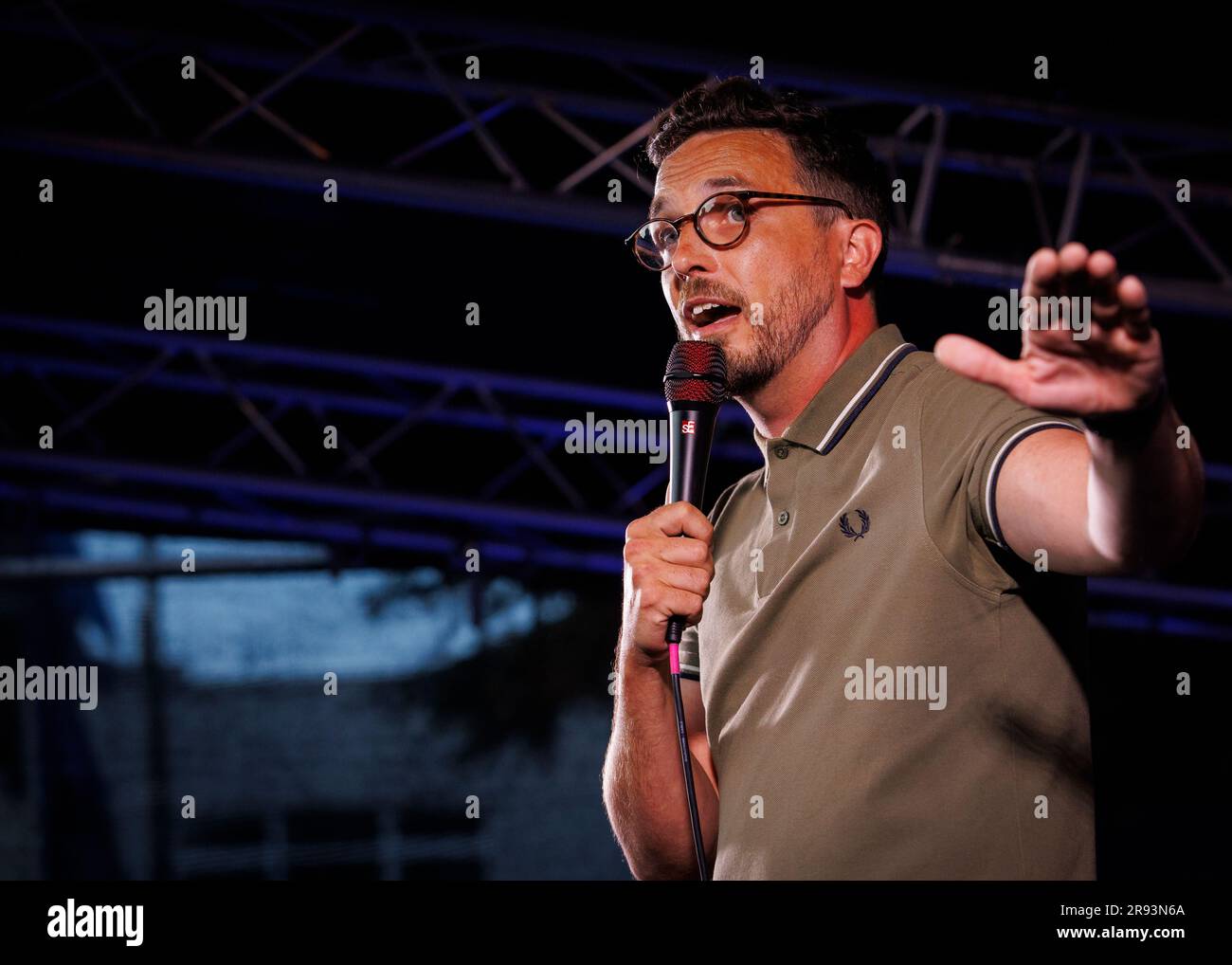 Ross McGrane, Stand-Up Comedian, Open Air Comedy Gala, Southend-on-Sea ...
