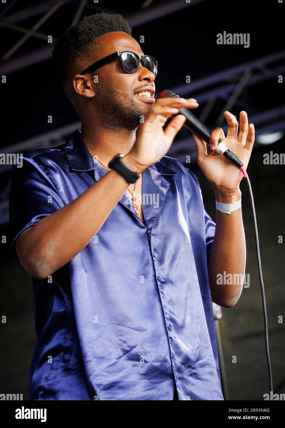 Tadiwa Mahlunge, Stand-Up Comedian, Open Air Comedy Gala, Southend-on ...