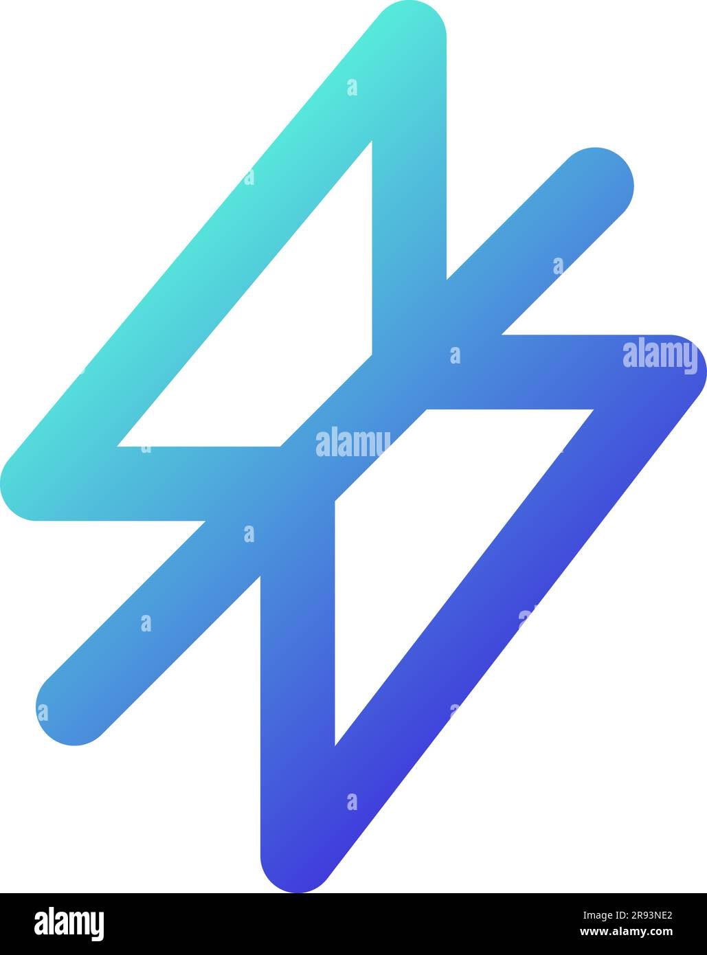 Silent mode pixel perfect gradient linear ui icon Stock Vector Image & Art - Alamy