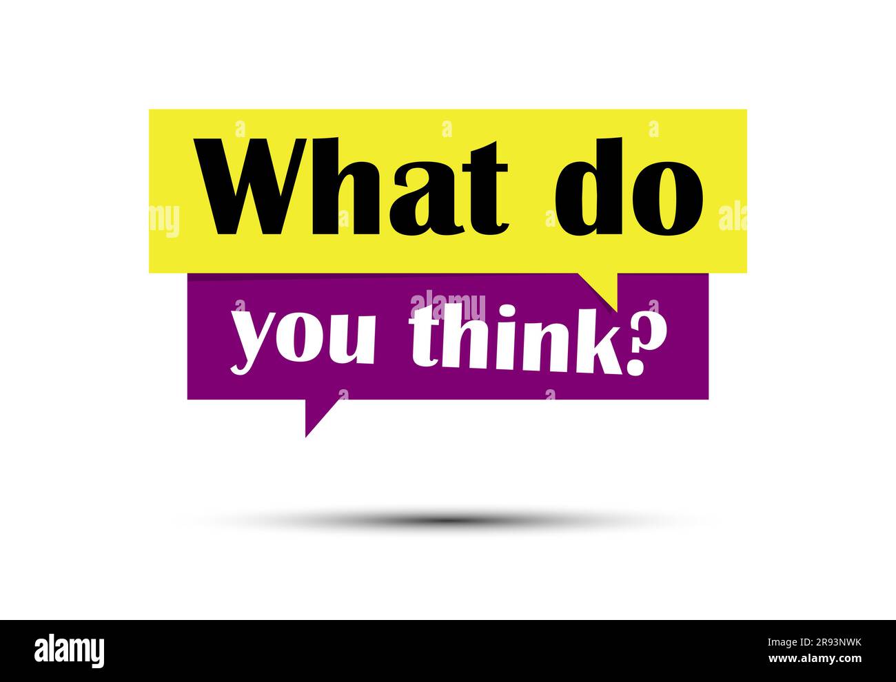 Comments question mark Stock Vector Images - Alamy