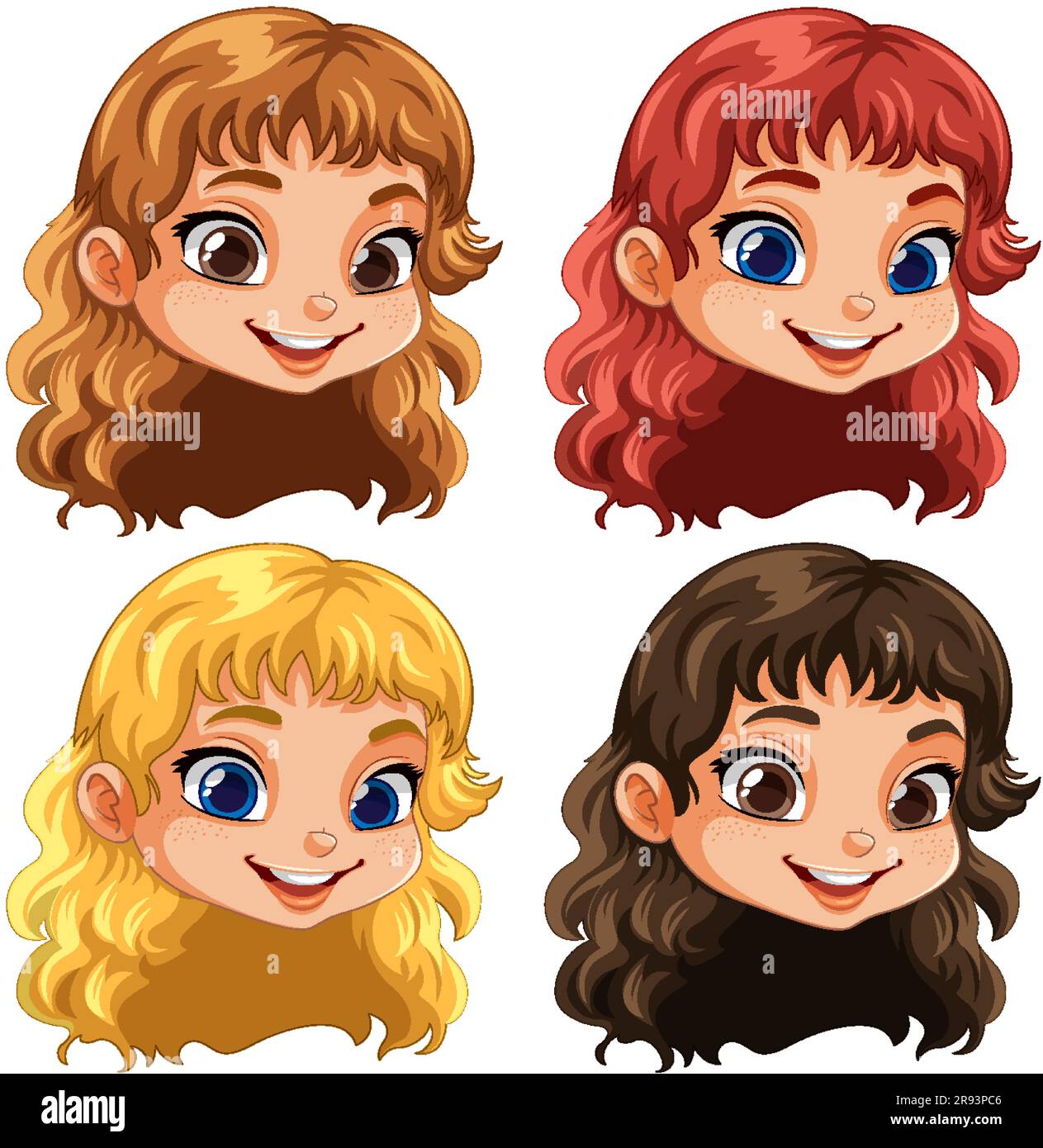 Cartoon image variety different hi-res stock photography and images - Alamy