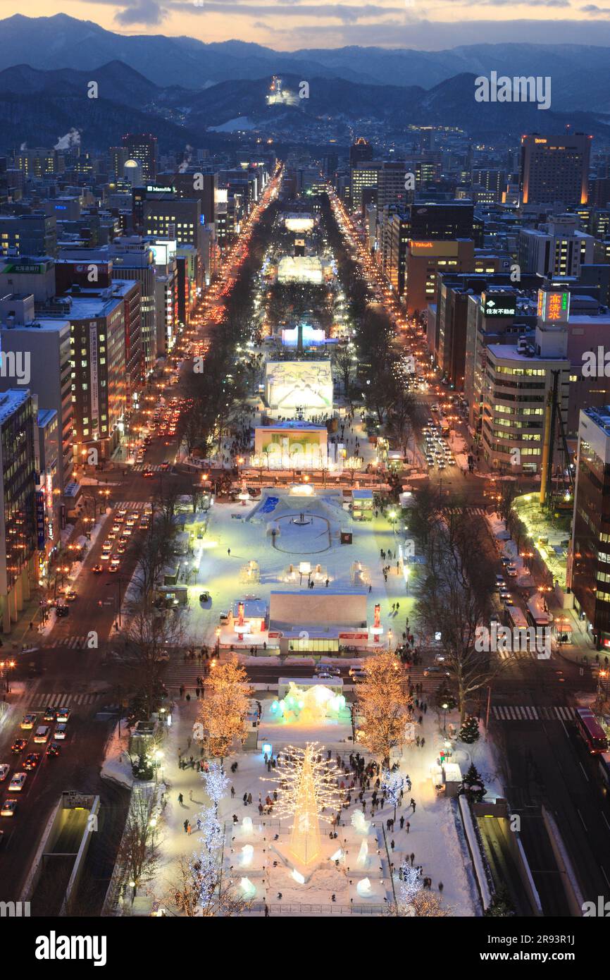 Sapporo Snow Festival Stock Photo - Alamy
