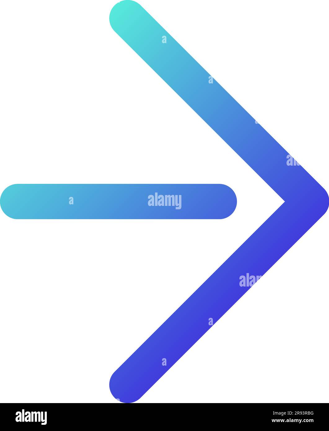 Move Forward Pixel Perfect Gradient Linear Ui Icon Stock Vector Image And Art Alamy