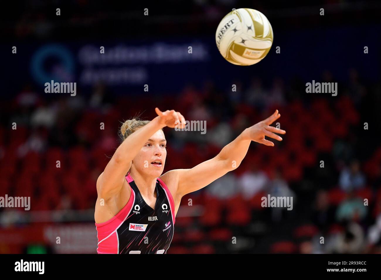 Sydney, Australia. 24th June, 2023. Hannah Petty of the Thunderbirds ...