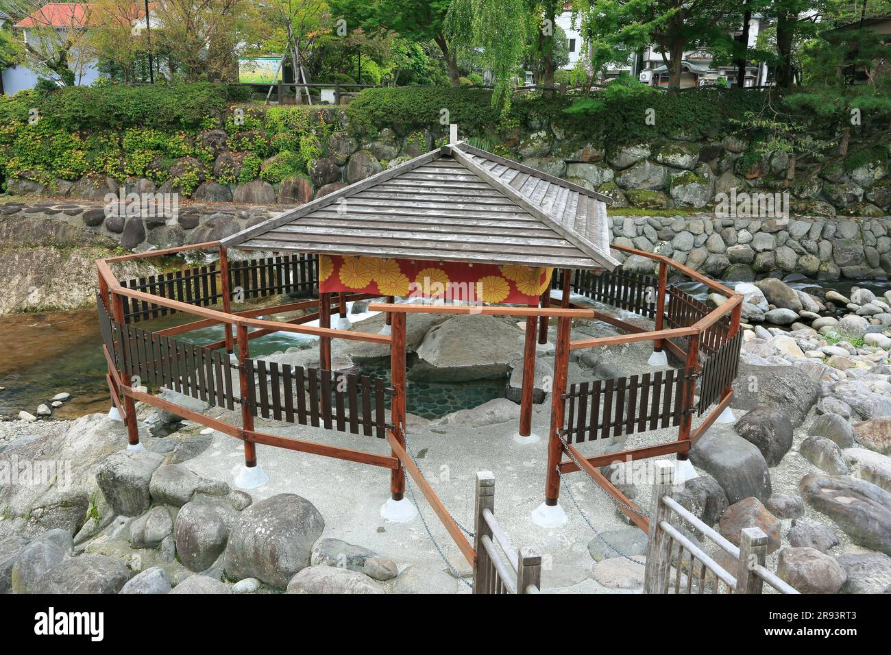 Shuzenji Hot Spring Resort and Tokko-no-yu Stock Photo - Alamy
