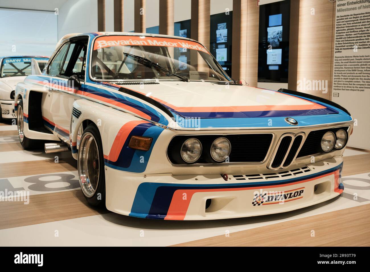 Munich, Germany - June 22, 2023: BMW M3 Racing Car on display in the ...