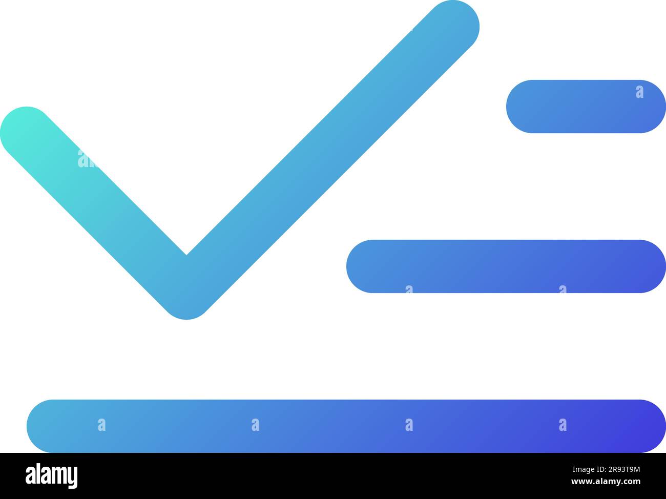 List and checkmark pixel perfect gradient linear ui icon Stock Vector ... List and checkmark pixel perfect gradient linear ui icon Stock Vector ...