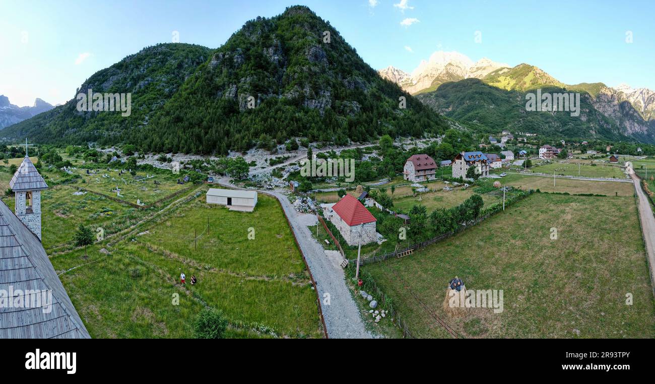 Thethi national park - Northern Albania Stock Photo - Alamy