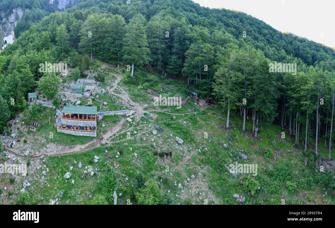 Thethi national park - Northern Albania Stock Photo - Alamy
