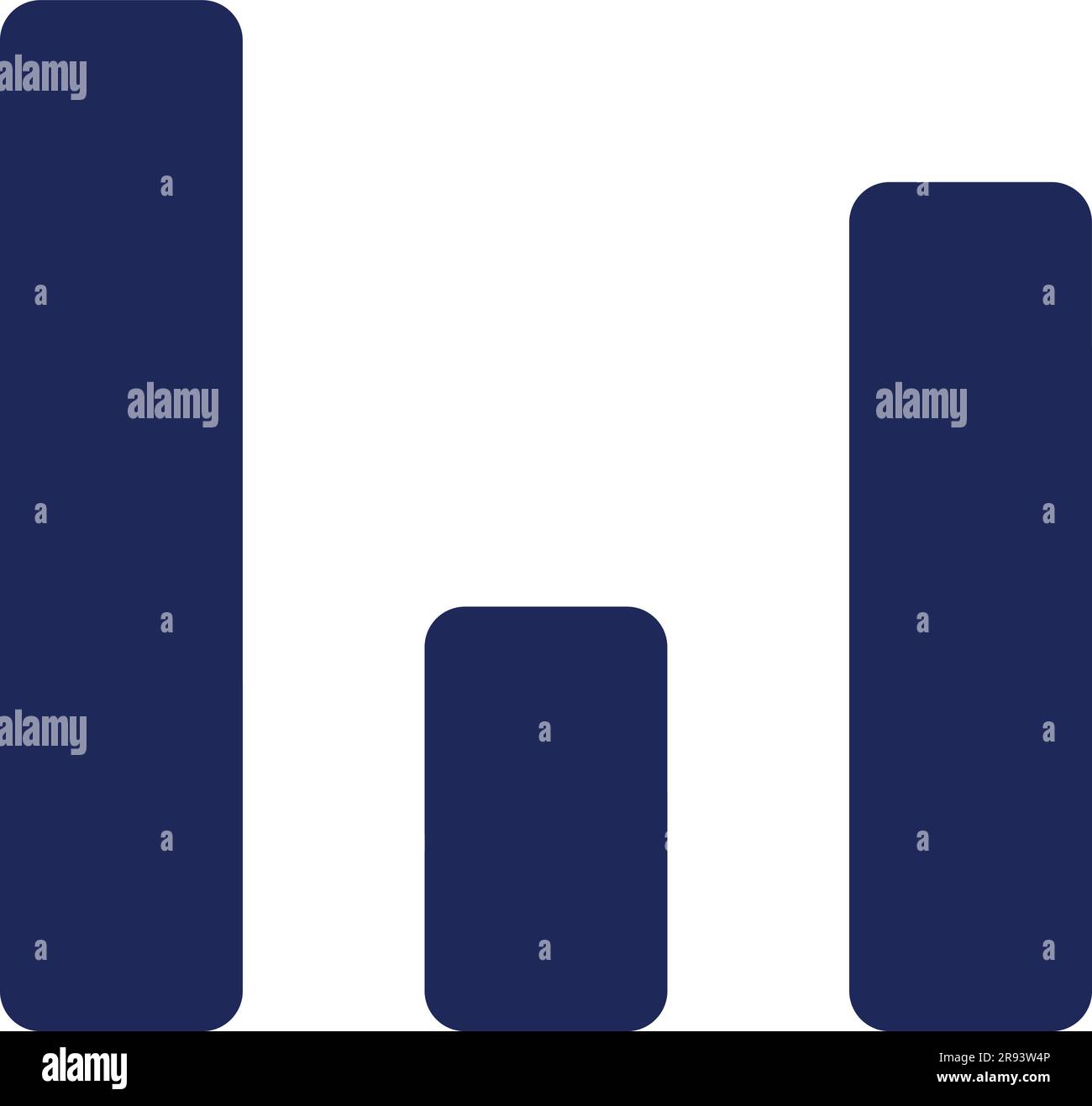 Column chart black glyph ui icon Stock Vector Image & Art - Alamy