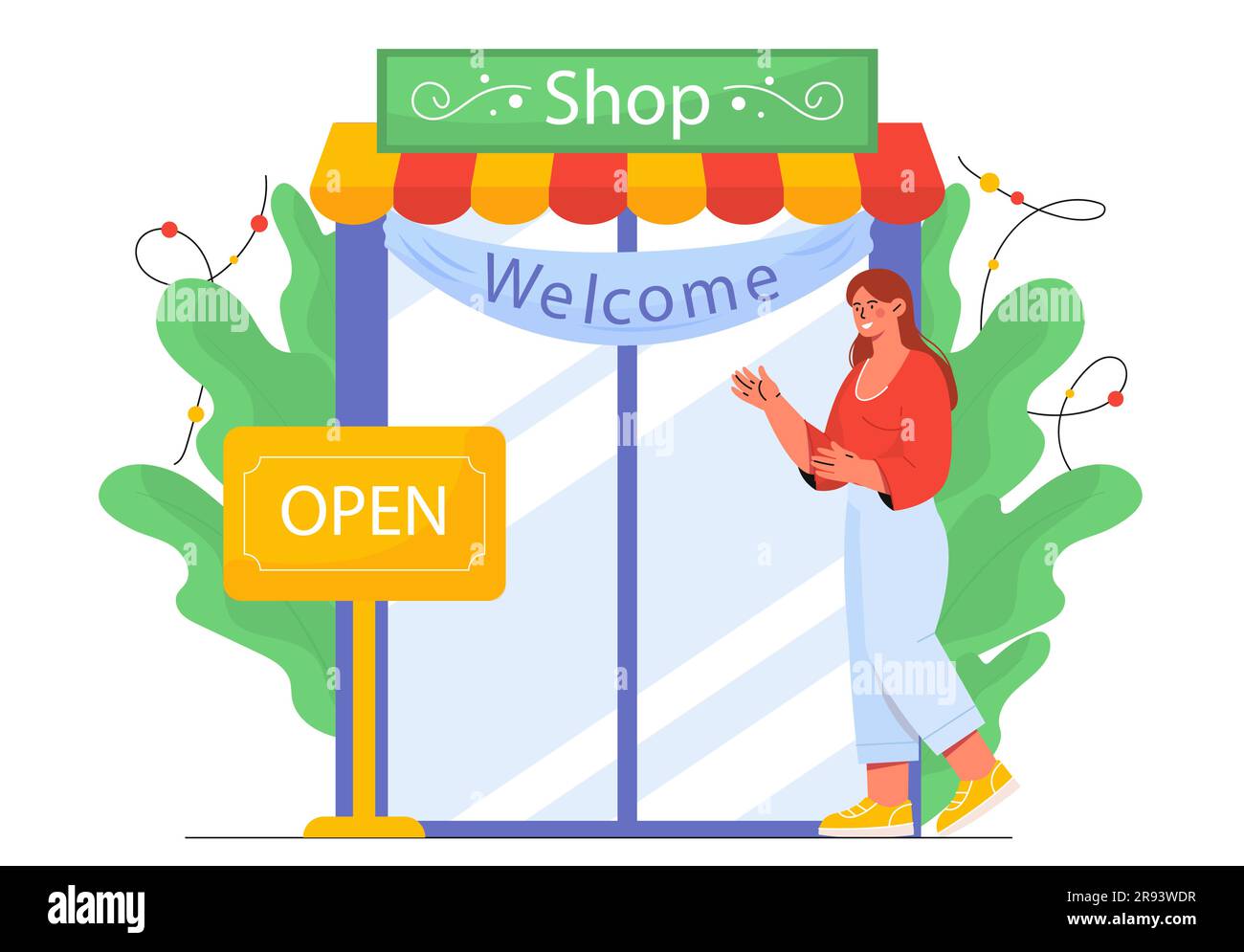 Virus prevention concept young professional Stock Vector Images - Alamy