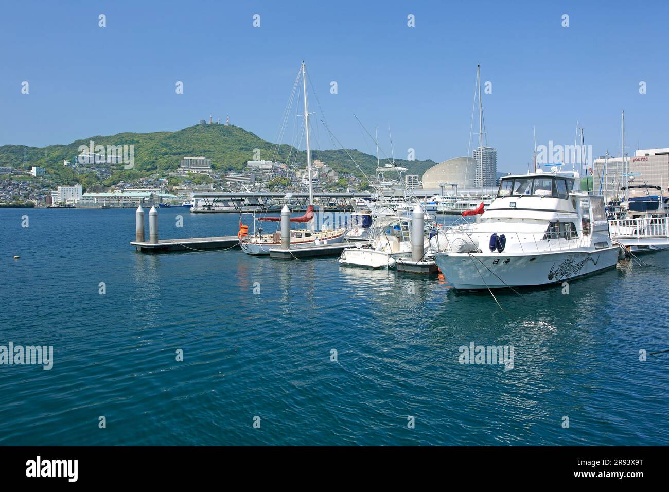 Nagasaki Port and Mt. Inasa Stock Photo - Alamy
