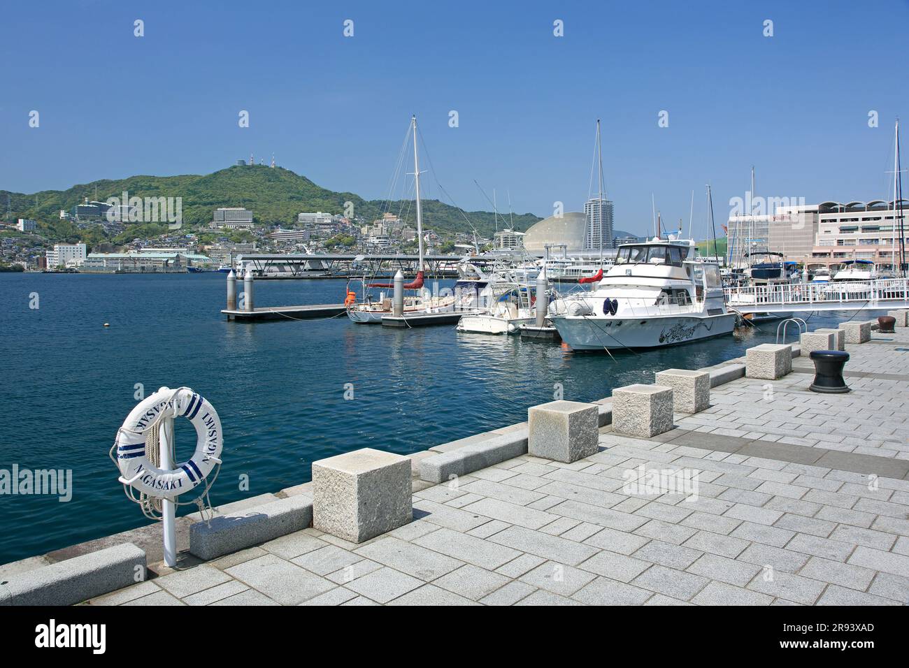 Nagasaki Port and Mt. Inasa Stock Photo - Alamy