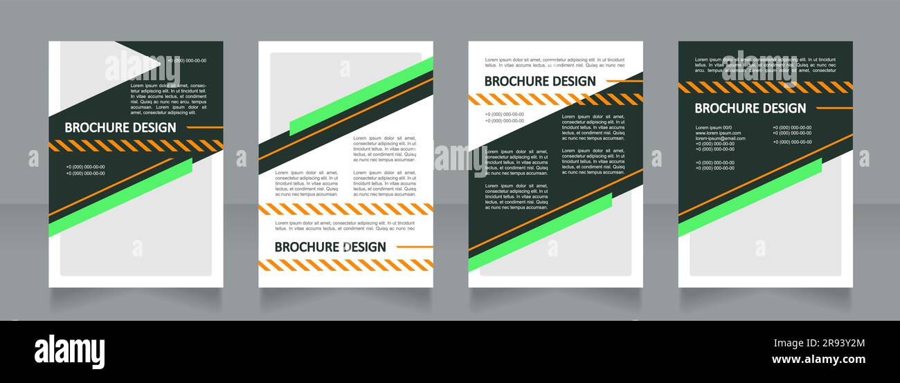 Professional service blank brochure design Stock Vector Image & Art - Alamy