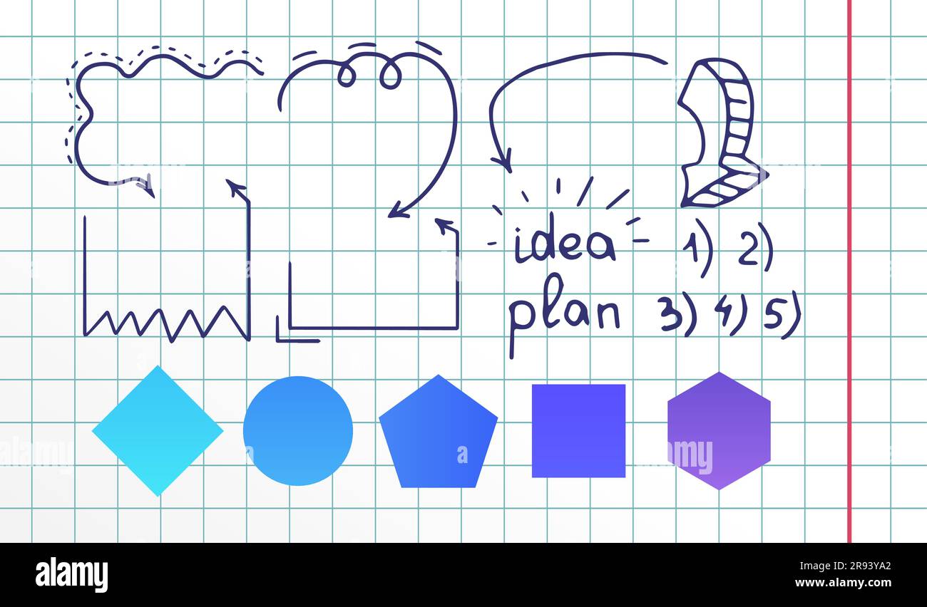 Launching idea infographic chart design element set Stock Vector Image ...