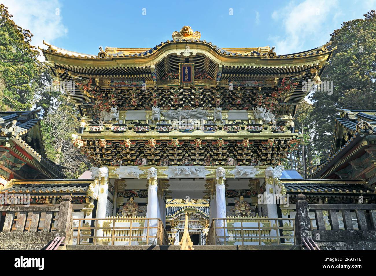 Yomeimon Gate of Nikko Toshogu Stock Photo - Alamy