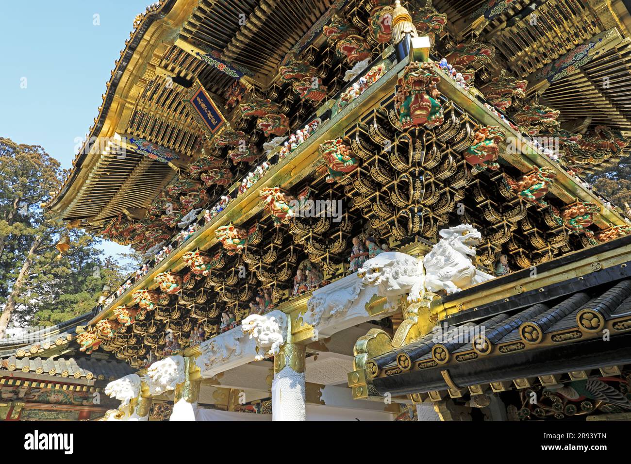 Yomeimon Gate of Nikko Toshogu Stock Photo - Alamy