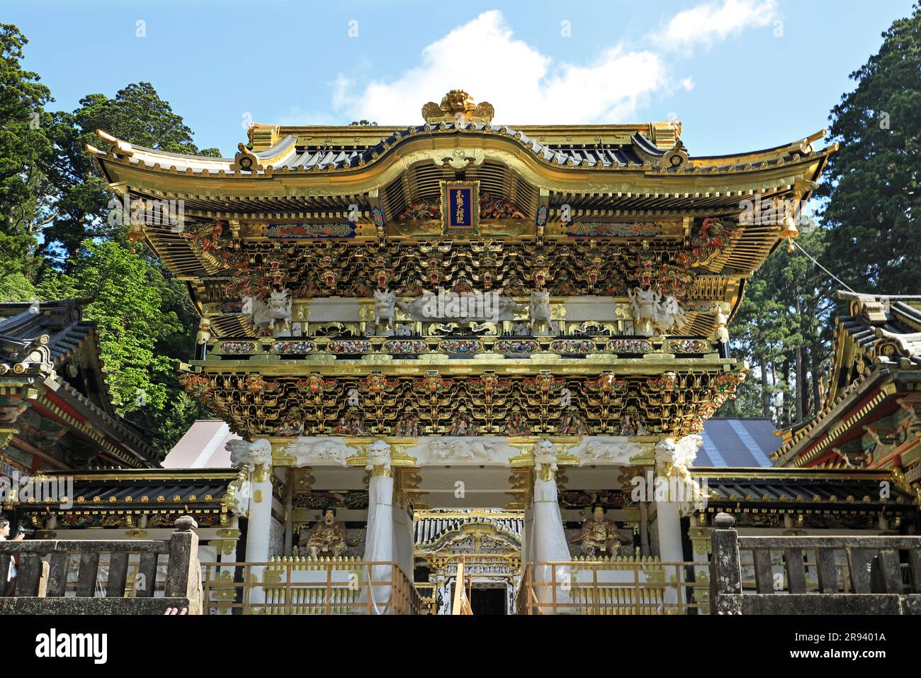 Yomeimon Gate of Nikko Toshogu Stock Photo - Alamy