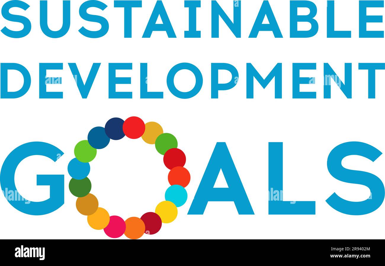 Sustainable Development Global Goals. Abstract Brochure design. Vector ...