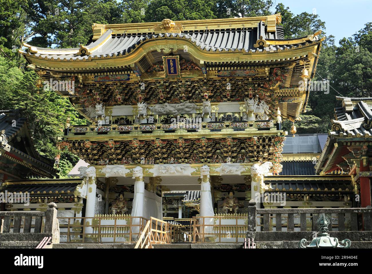 Yomeimon Gate of Nikko Toshogu Stock Photo - Alamy
