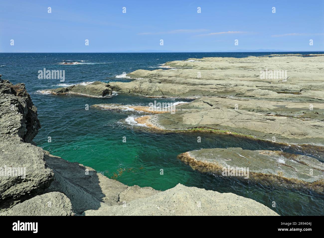 Fukaura senjojiki hi-res stock photography and images - Alamy