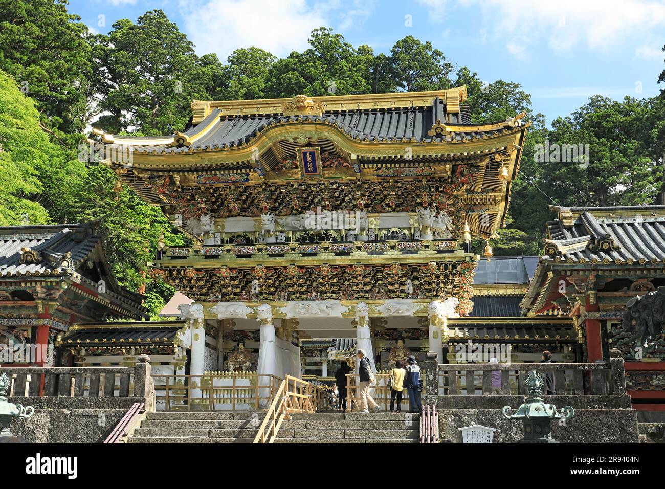 Yomeimon Gate of Nikko Toshogu Stock Photo - Alamy