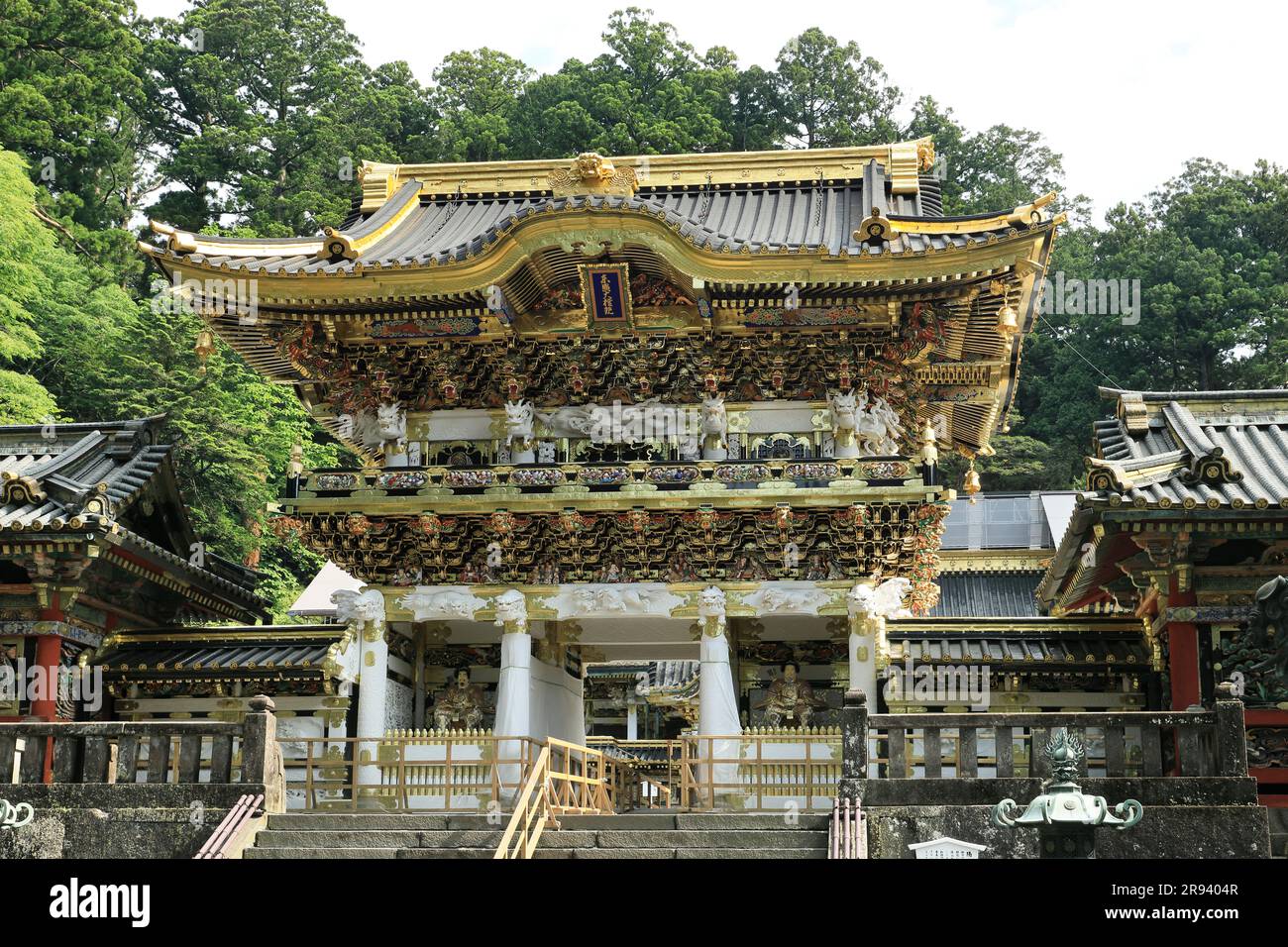 Yomeimon Gate of Nikko Toshogu Stock Photo - Alamy