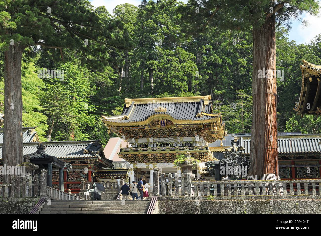 Yomeimon Gate of Nikko Toshogu Stock Photo - Alamy
