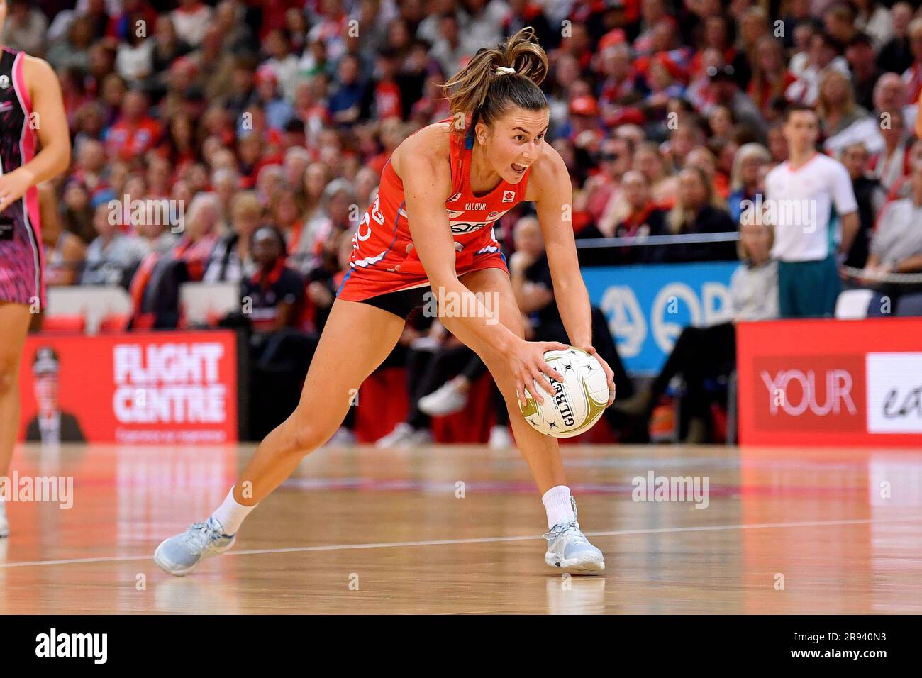 Sydney, Australia. 24th June, 2023. Maddy Proud of the Swifts during ...
