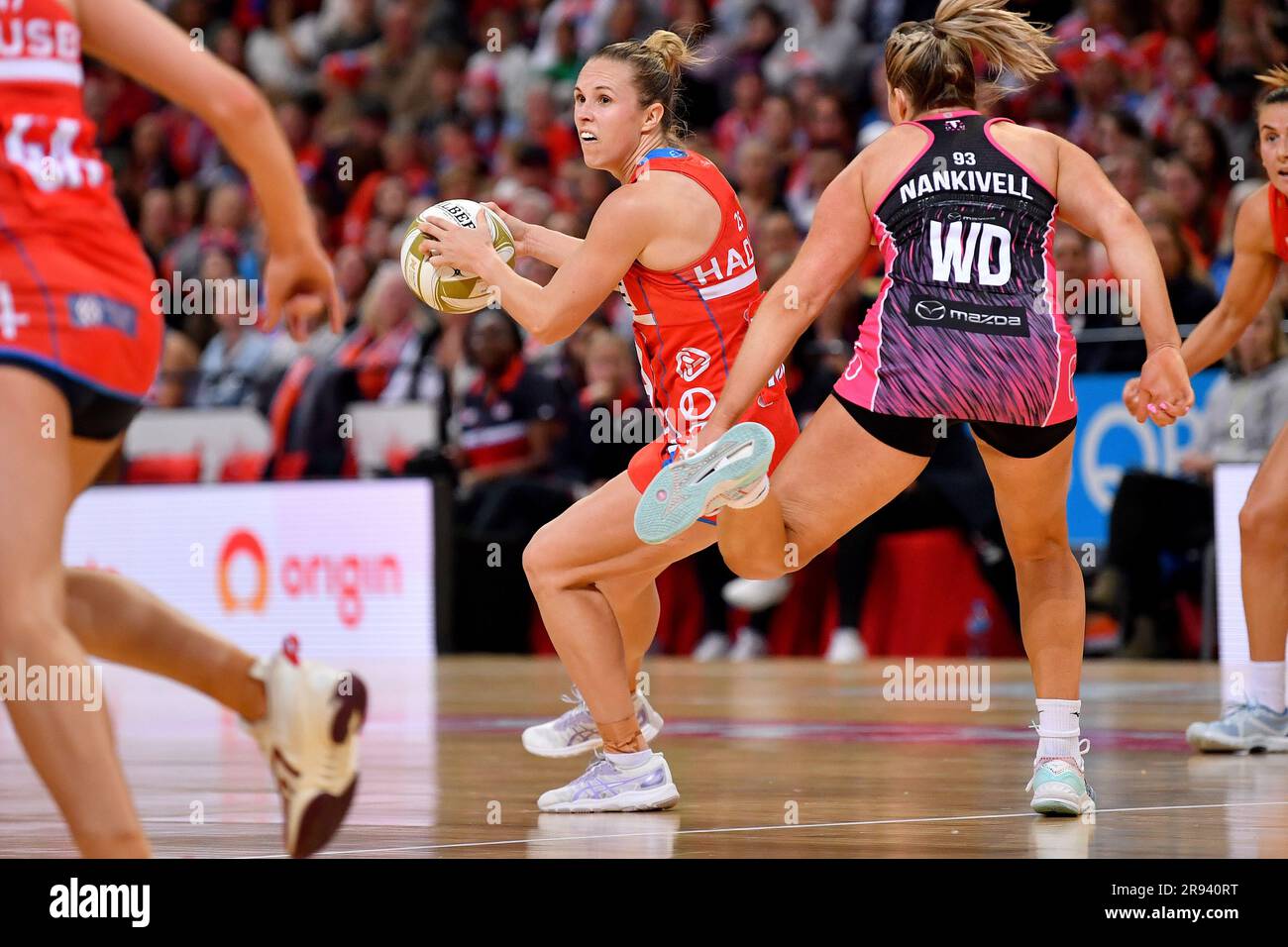 Sydney, Australia. 24th June, 2023. Paige Hadley of the Swifts during ...