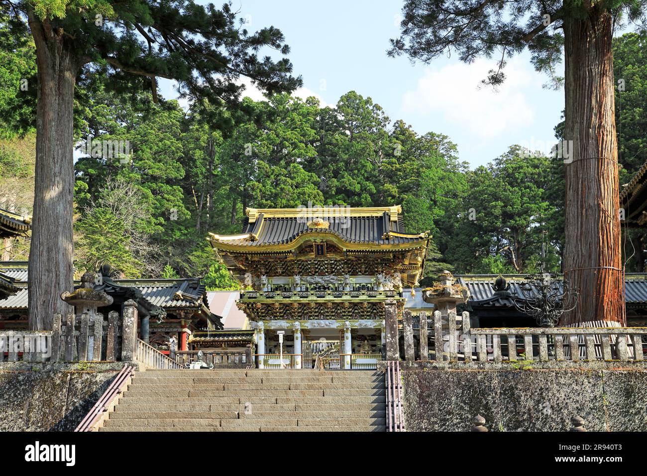 Yomeimon Gate of Nikko Toshogu Stock Photo - Alamy
