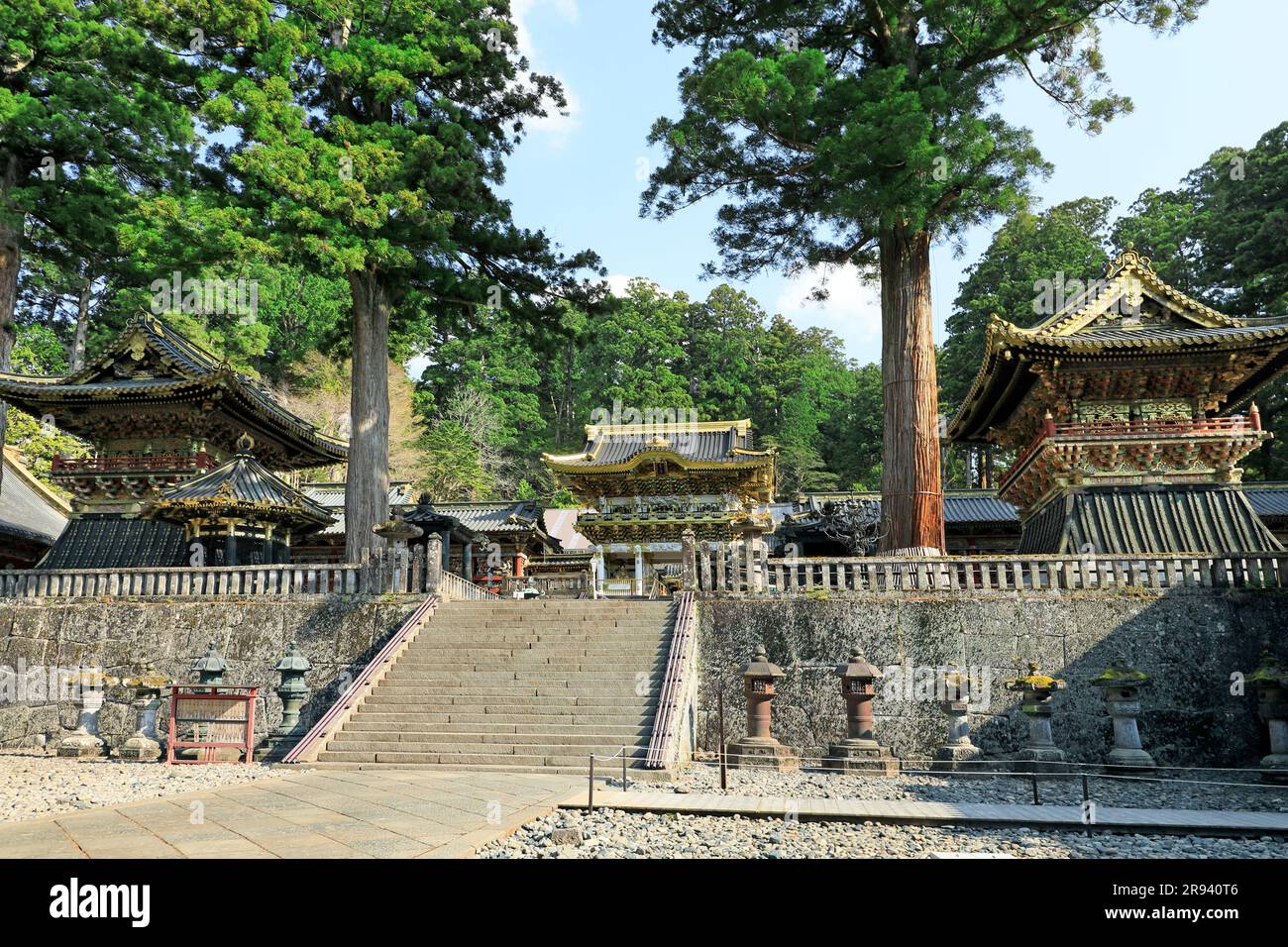 Yomeimon Gate of Nikko Toshogu Stock Photo - Alamy