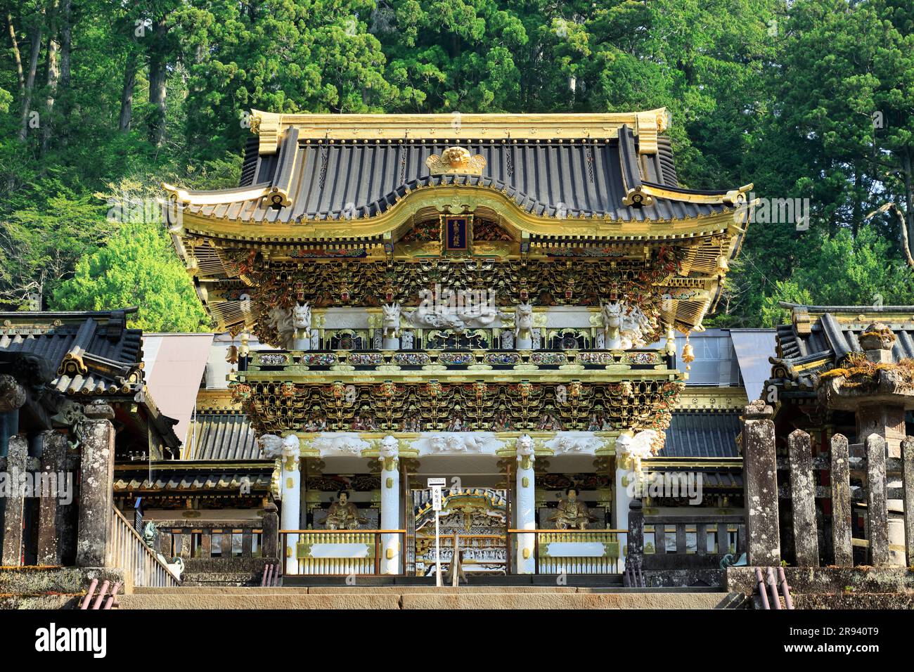 Yomeimon Gate of Nikko Toshogu Stock Photo - Alamy