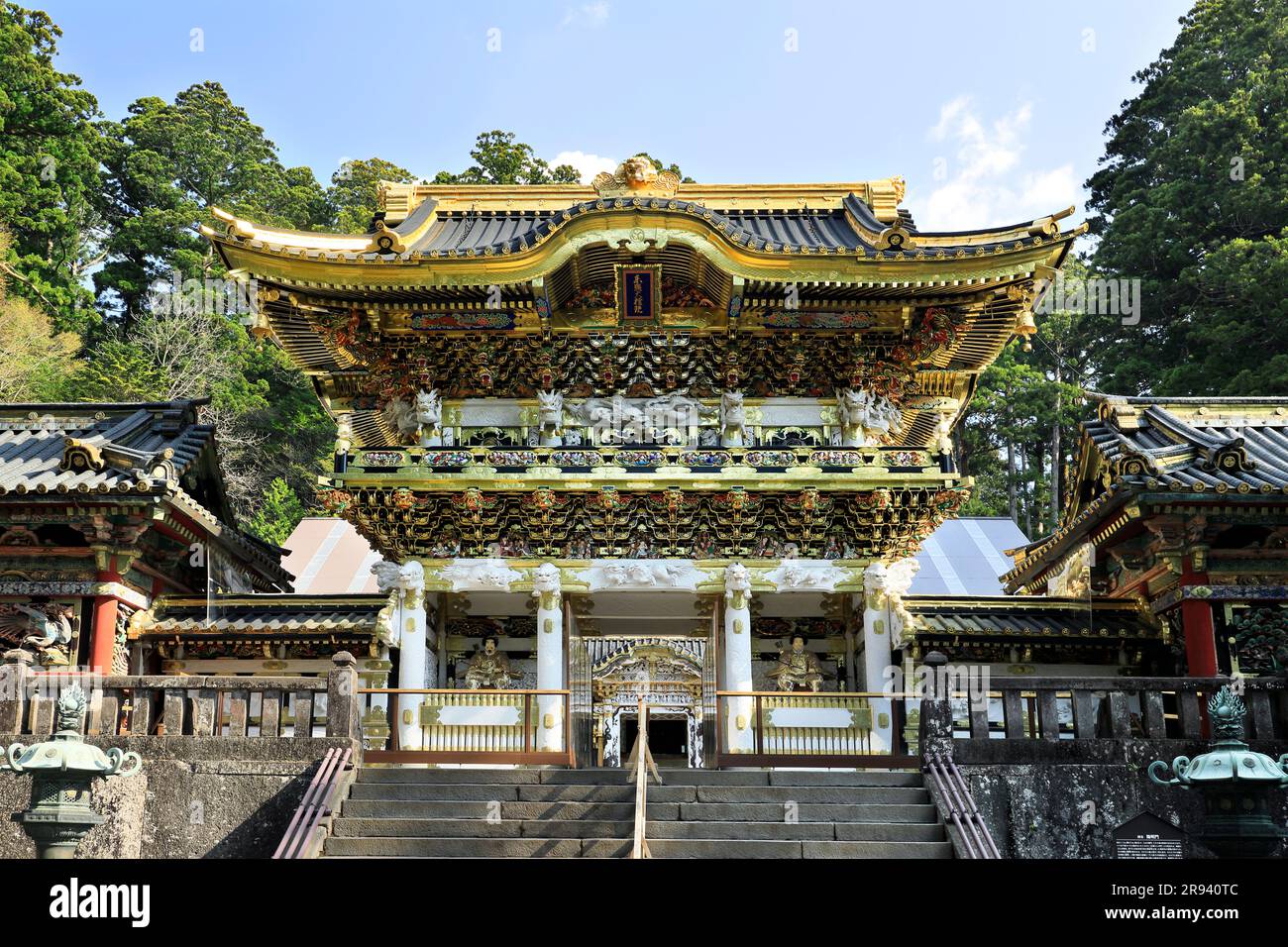 Yomeimon Gate of Nikko Toshogu Stock Photo - Alamy