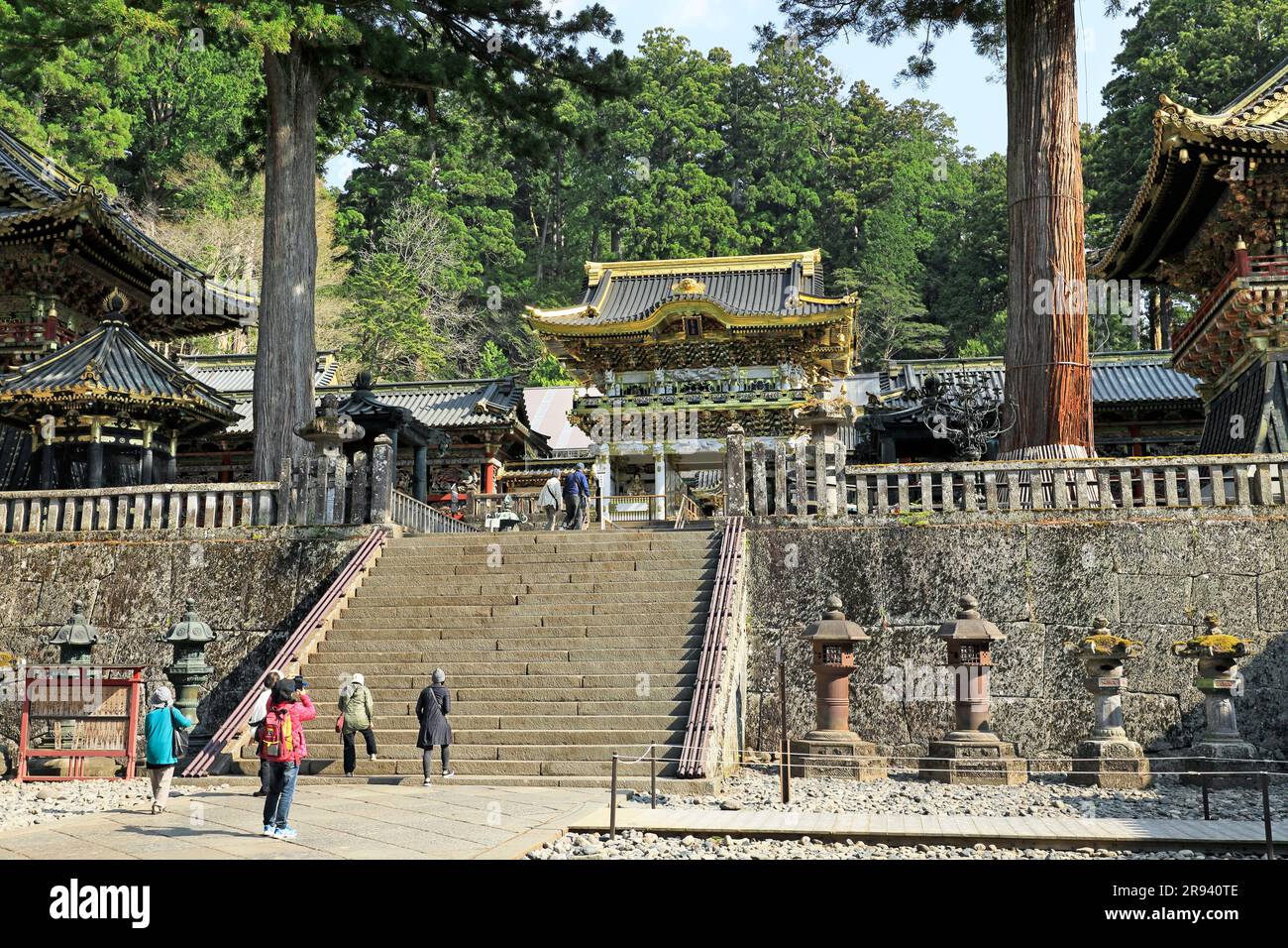 Yomeimon Gate of Nikko Toshogu Stock Photo - Alamy