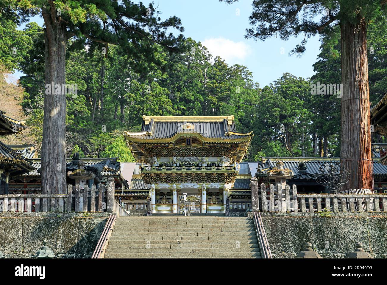 Yomeimon Gate of Nikko Toshogu Stock Photo - Alamy