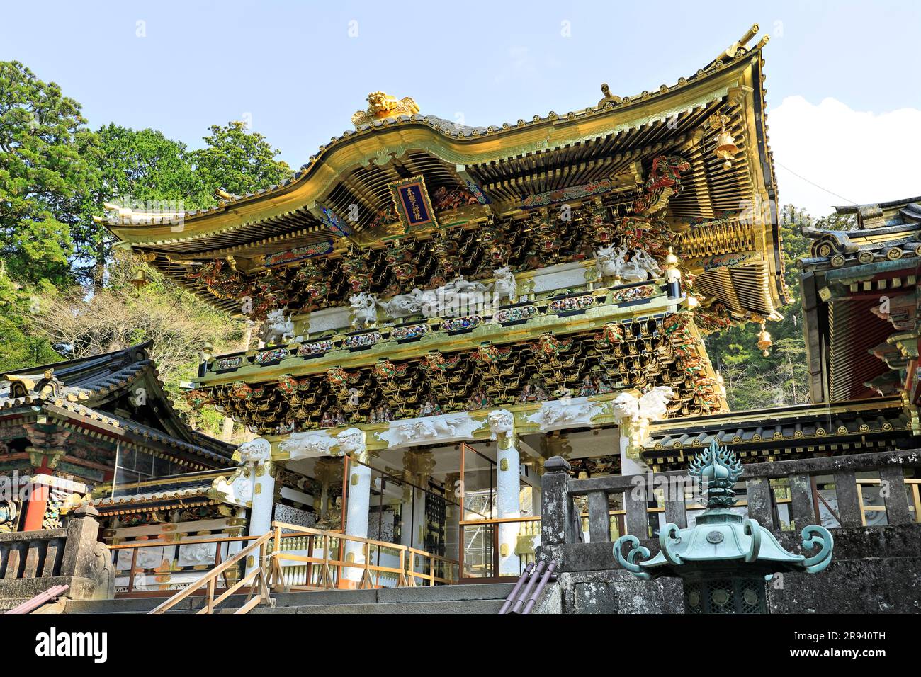 Yomeimon Gate of Nikko Toshogu Stock Photo - Alamy