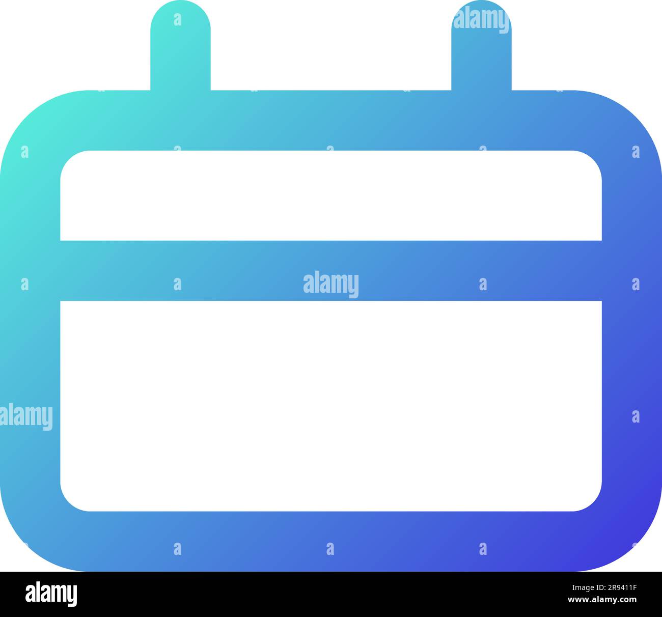 Calendar pixel perfect gradient linear ui icon Stock Vector Image & Art ...