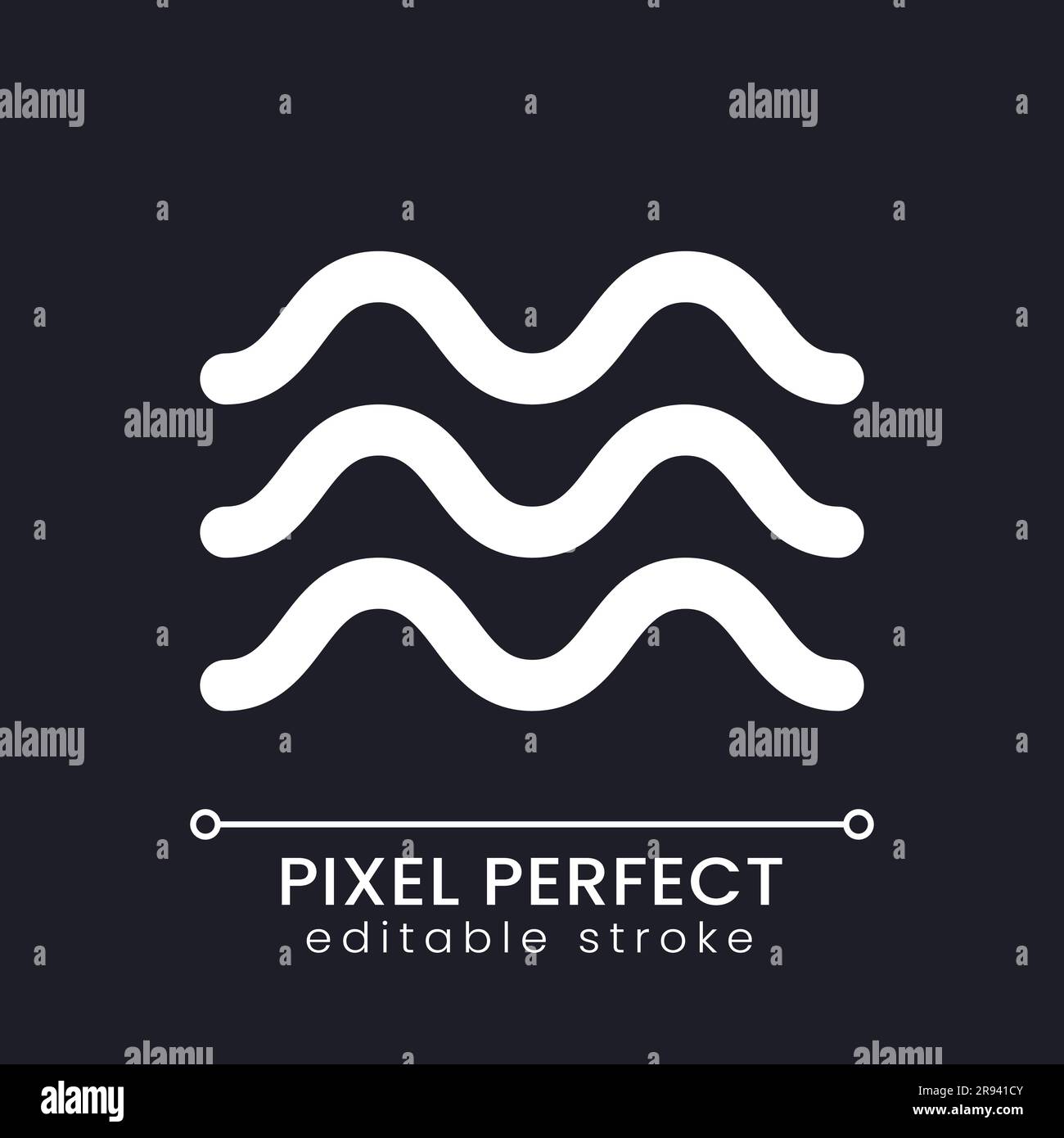 Float Animation Pixel Perfect White Linear Ui Icon For Dark Theme Stock Vector Image And Art Alamy