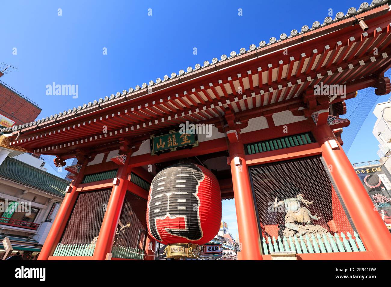 Thunder Gate of Sensoji Temple Stock Photo - Alamy