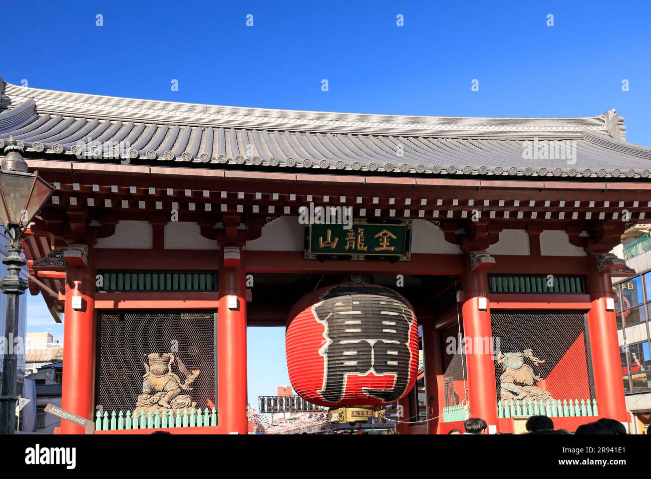 Thunder Gate of Sensoji Temple Stock Photo - Alamy