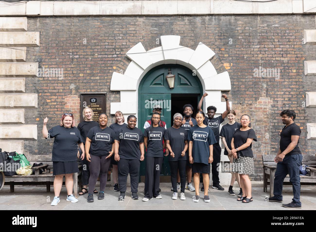 London, UK. 24th June, 2023: Choir performs as part of the Wrenathon ...
