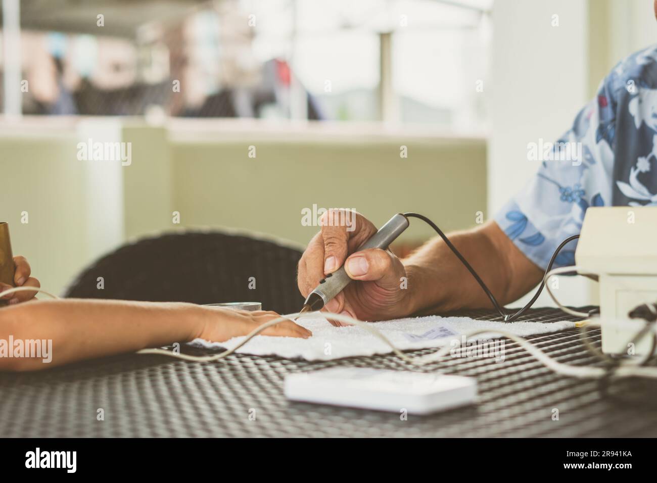 Vegetative resonance testing method of electroacupuncture diagnostics ...