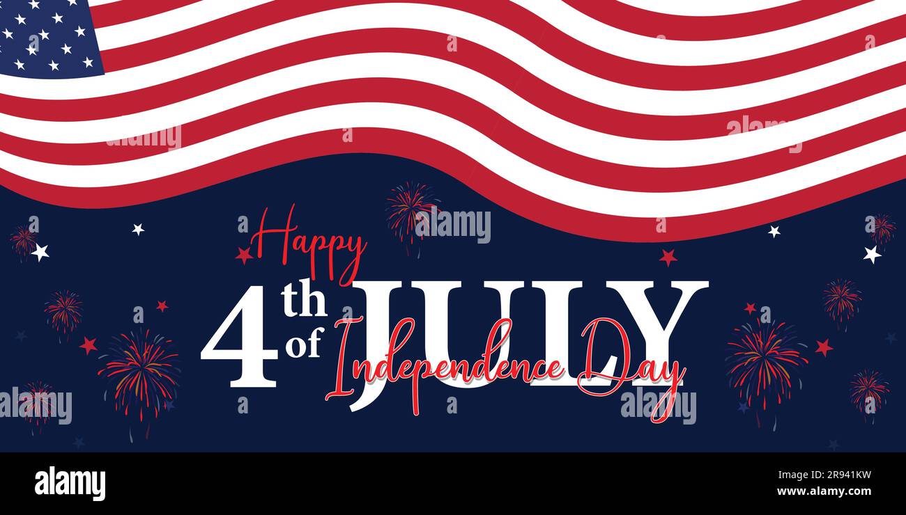 Happy 4th of July. Fourth July Independence Day USA. Independence Day ...