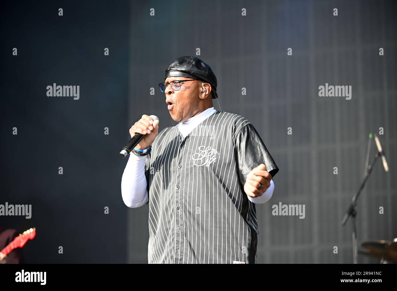 Dave Smith of The Real Thing British band performs at Lets Rock Leeds ...