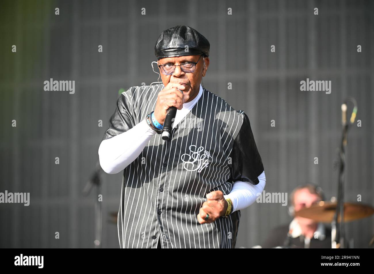 Dave Smith of The Real Thing British band performs at Lets Rock Leeds ...