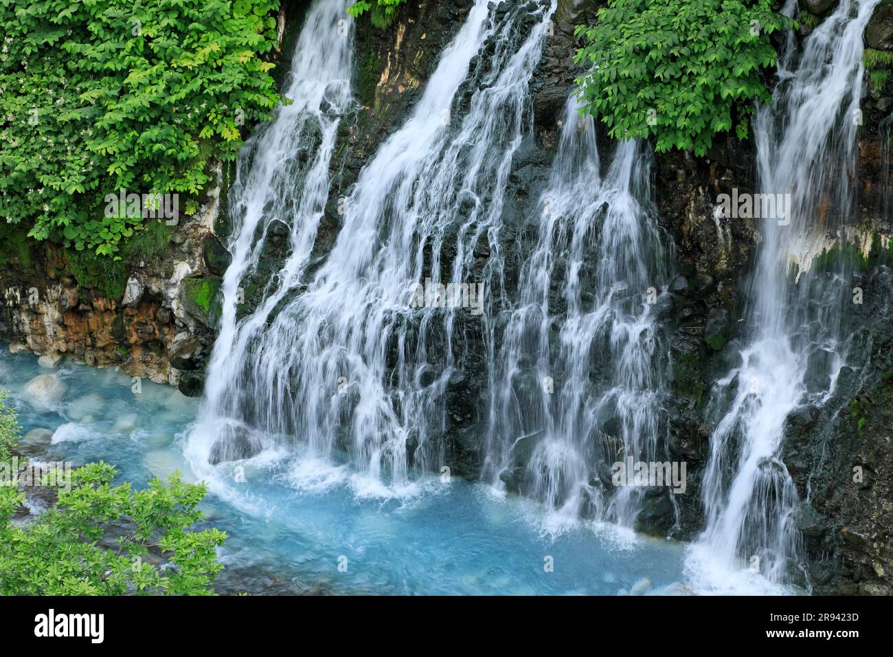 Hot spring waterfalls hi-res stock photography and images - Alamy