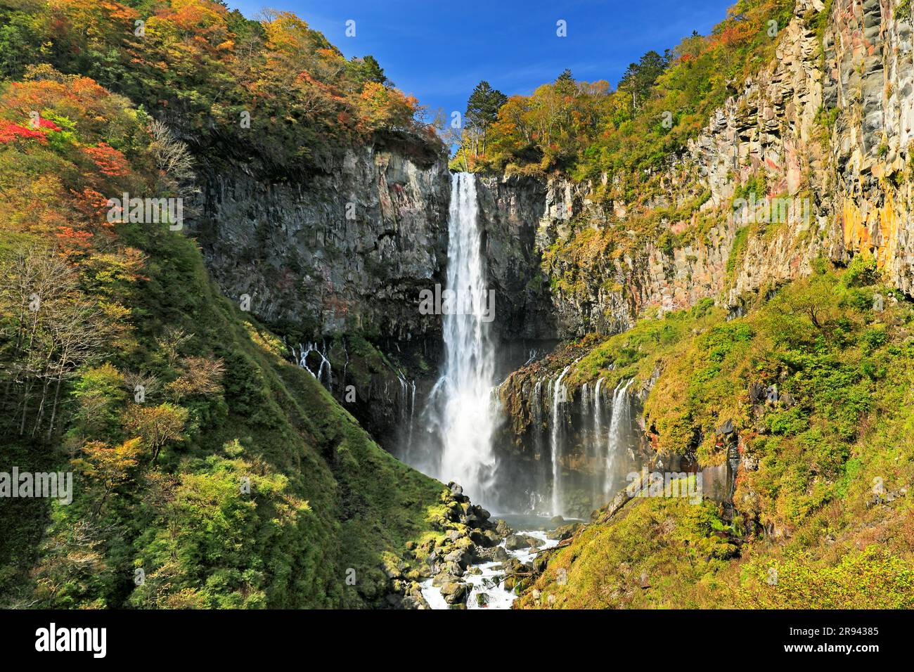 Kegon falls in autumn hi-res stock photography and images - Alamy